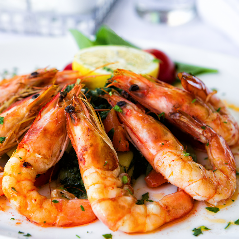 Camarón Mediano con Cabeza – El Pescado Feliz